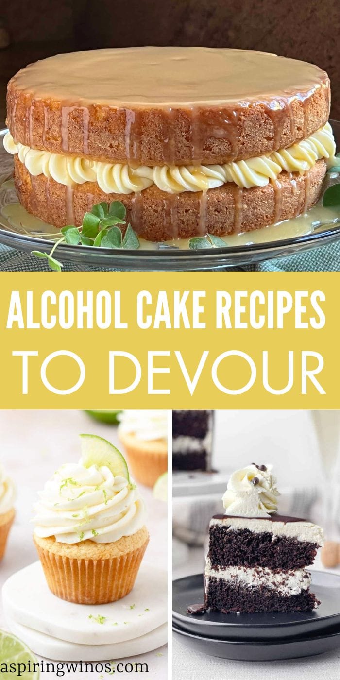 Boozy Alcohol Cake Recipes to Devour - Aspiring Winos