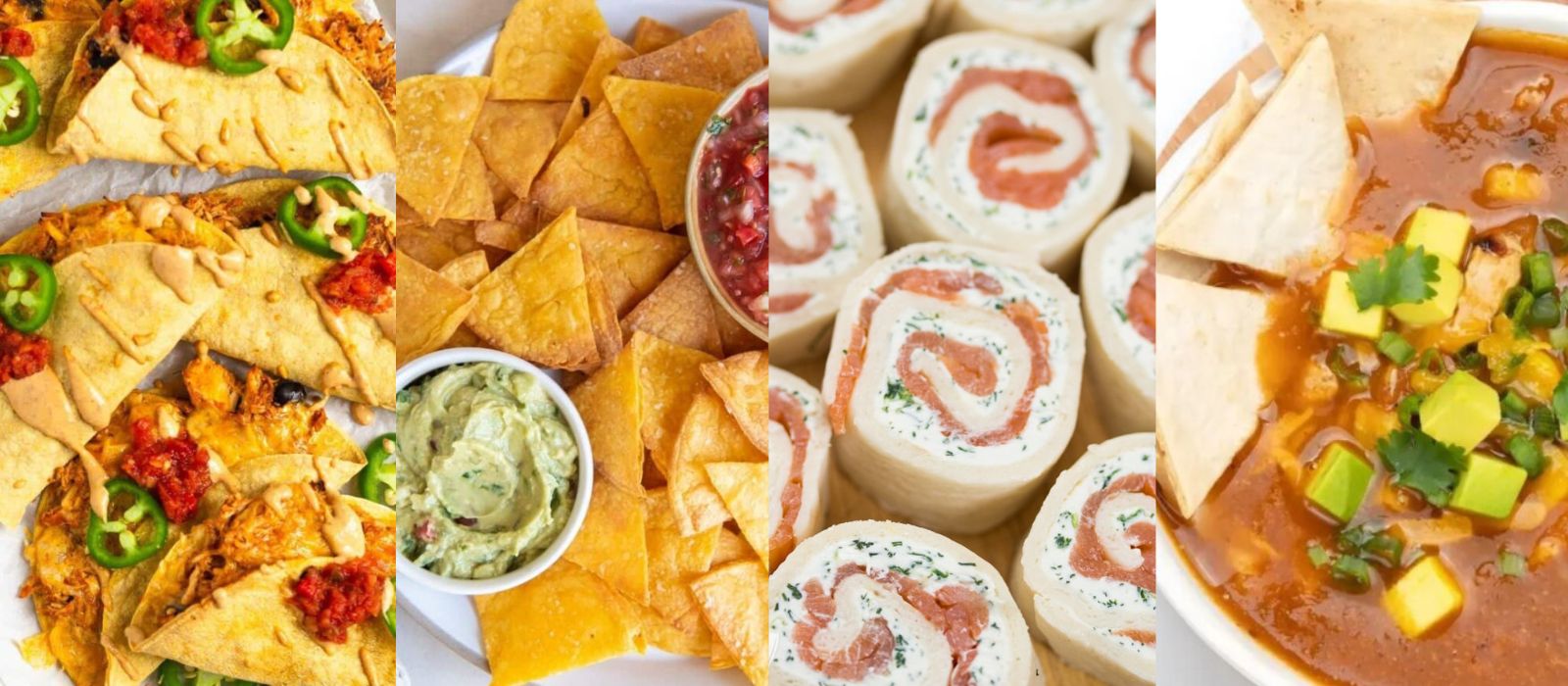 Appetizers Made With Tortillas For Your Next Wine Tasting Party ...