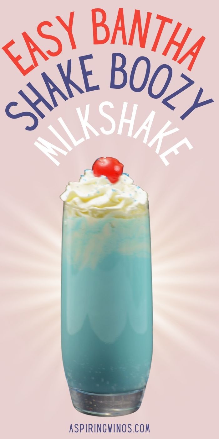 Star Wars Inspired Bantha Blue Milk Boozy Milkshake - Aspiring Winos