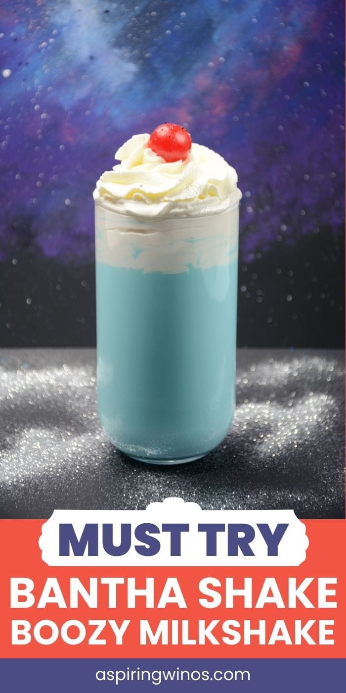 Star Wars Inspired Bantha Blue Milk Boozy Milkshake - Aspiring Winos