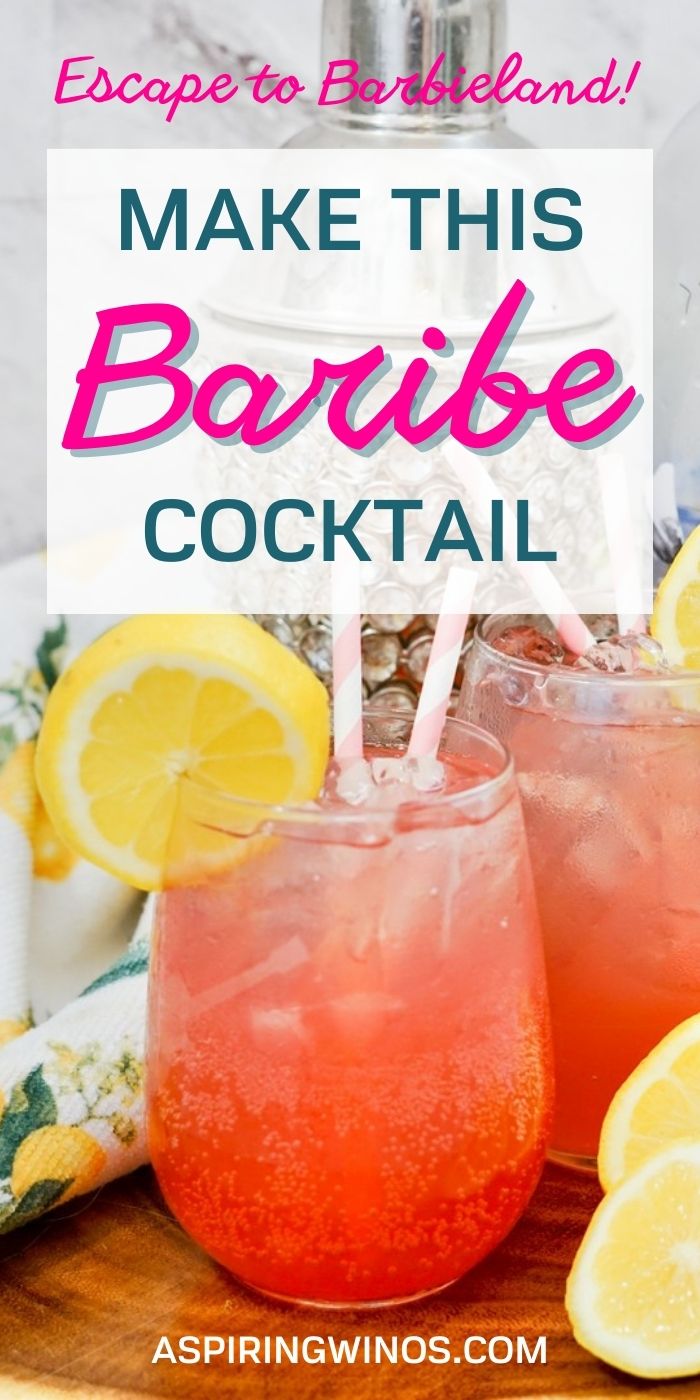 Escape to Barbieland With This Barbie Cocktail Recipe - Aspiring Winos