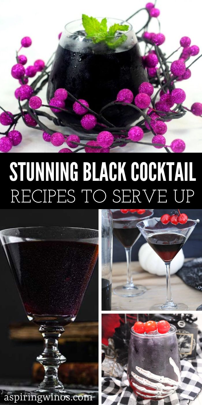 Raise Your Glass to the Dark Side: Stunning Black Cocktail Recipes