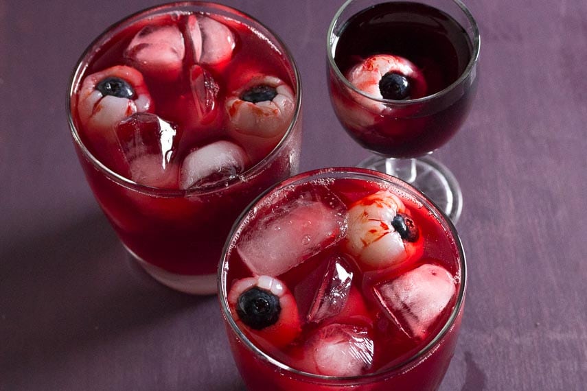 Creepy Eyeball Cocktails and Mocktails for Halloween - Aspiring Winos