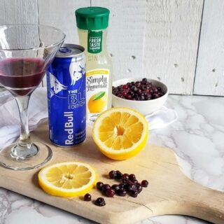 Blue Balls Energy Drink Cocktail - Aspiring Winos