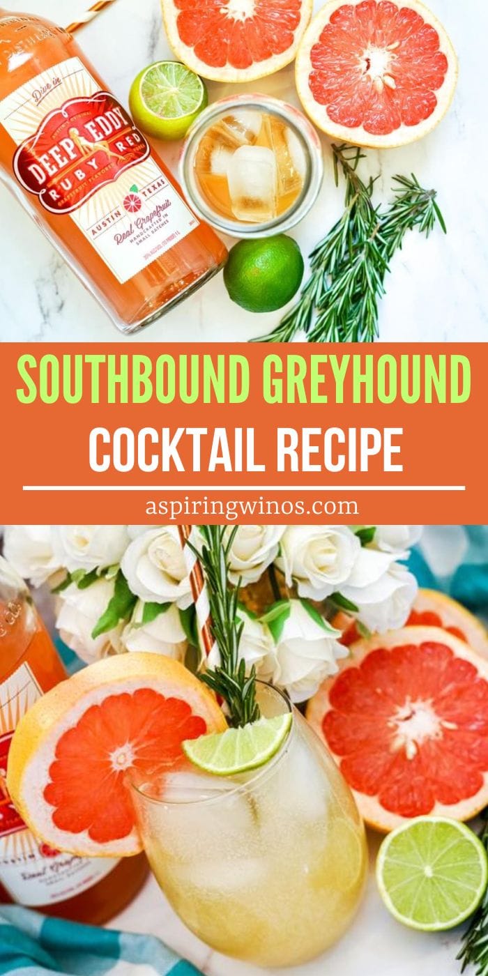 Southbound Greyhound Cocktail Recipe - Aspiring Winos