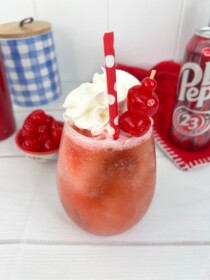 Spice Up Summer with a Dirty Dr. Pepper Rum Slush - Aspiring Winos