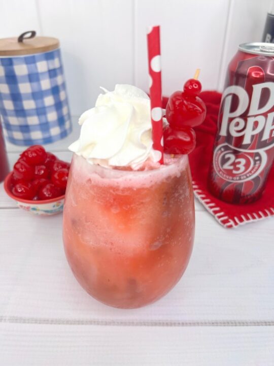 Spice Up Summer with a Dirty Dr. Pepper Rum Slush - Aspiring Winos