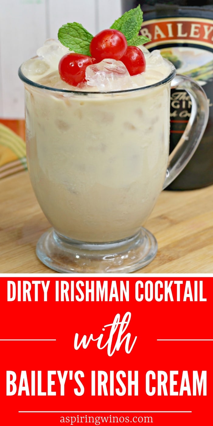 Dirty Irishman Cocktail With Bailey's Irish Cream - Aspiring Winos