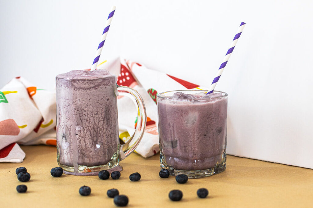 Easy Blueberry Colada Cocktail: Two Ways! - Aspiring Winos