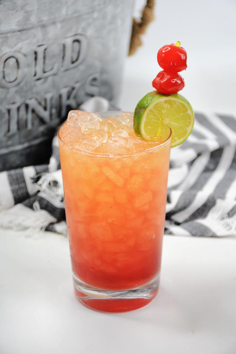 Refreshing Dragon's Fire Cocktail - Aspiring Winos