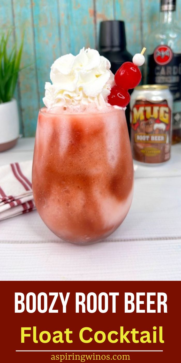 How to Make a Boozy Frozen Root Beer Float Cocktail - Aspiring Winos