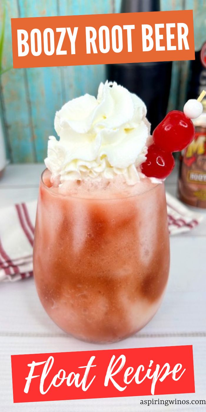 How to Make a Boozy Frozen Root Beer Float Cocktail - Aspiring Winos