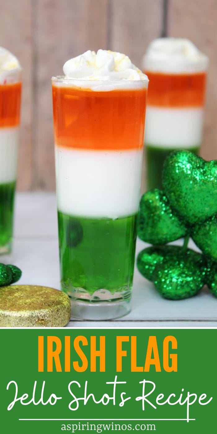 Irish Flag Jello Shots Recipe - Aspiring Winos
