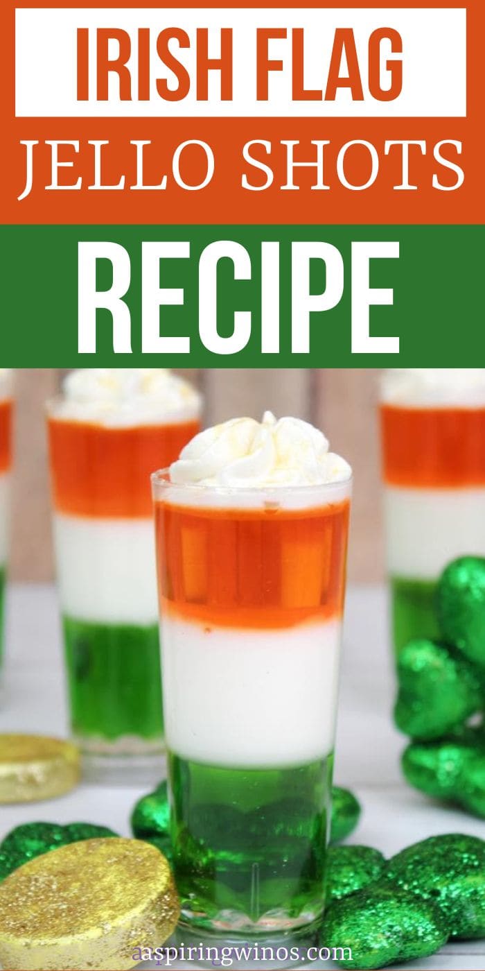 Irish Flag Jello Shots Recipe - Aspiring Winos