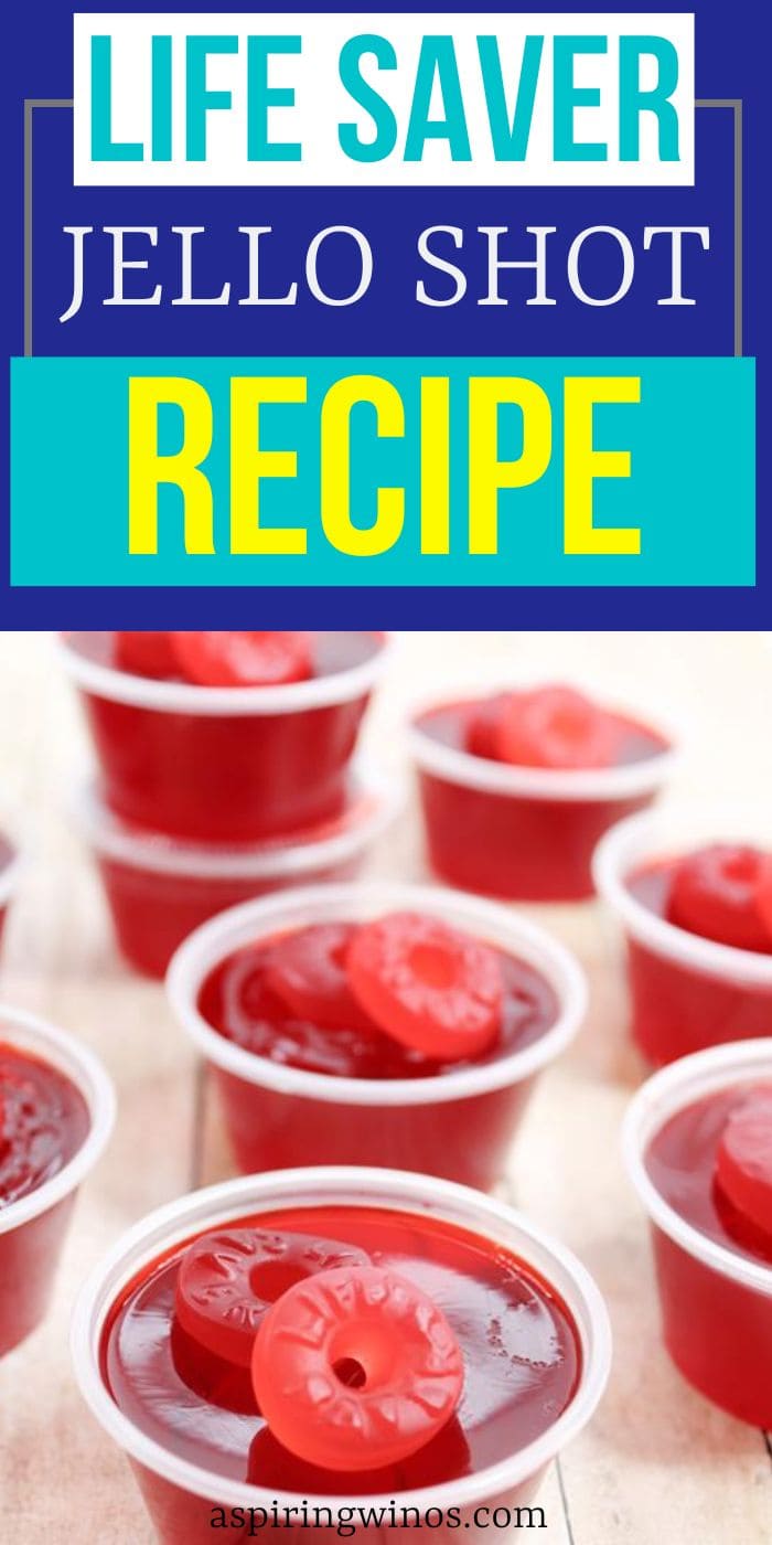 Cherry Lifesaver Jello Shot Recipe - Aspiring Winos