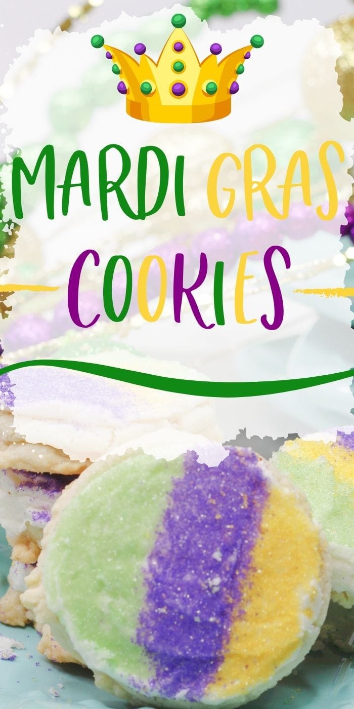 Mardi Gras Cookies Recipe with Rum! - Aspiring Winos