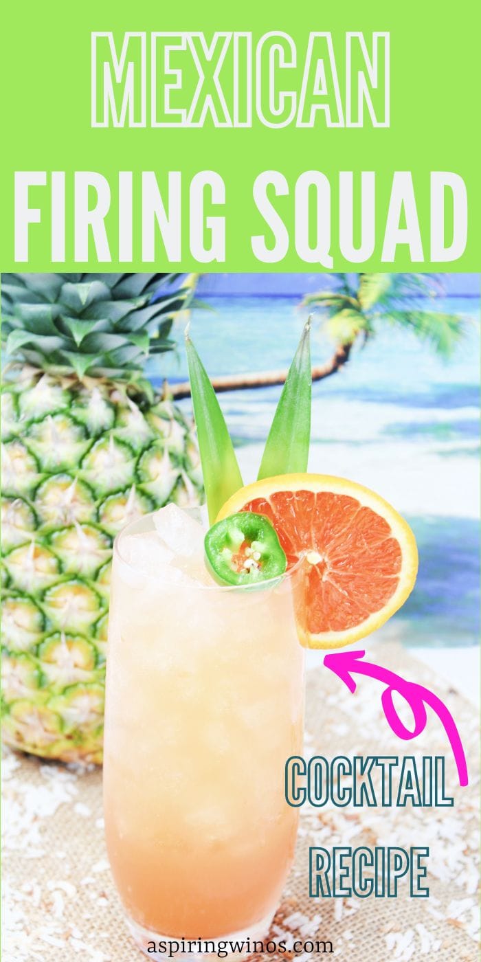 Mango Mexican Firing Squad Cocktail Recipe - Aspiring Winos