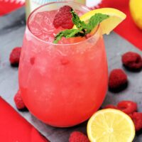 Sour Raspberry Cocktail - Aspiring Winos