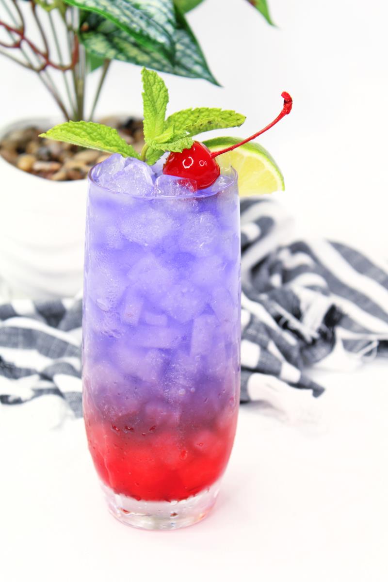 The Circle Purple Fade Cocktail Recipe - Aspiring Winos