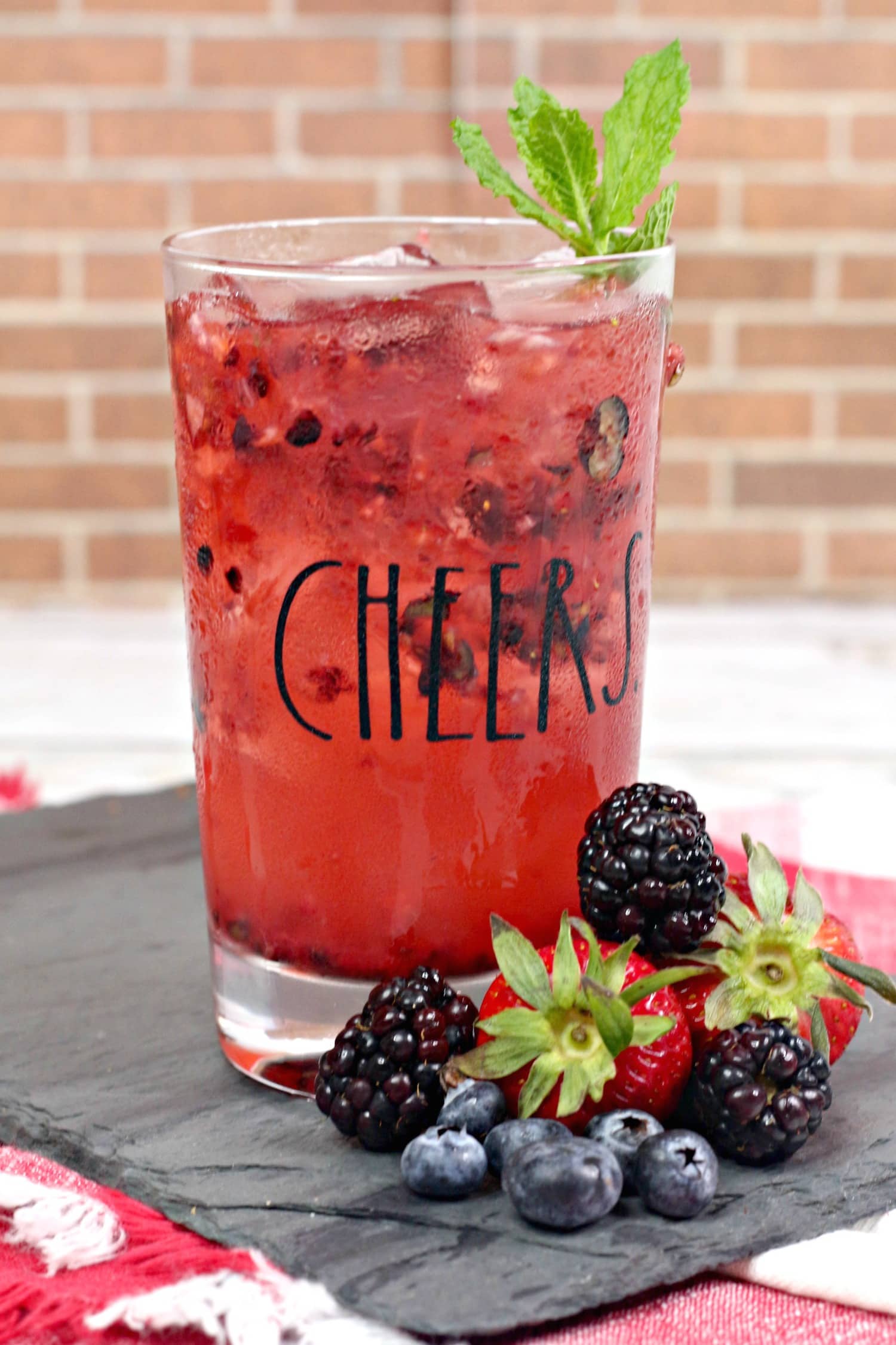 Triple Berry Cocktail - Aspiring Winos