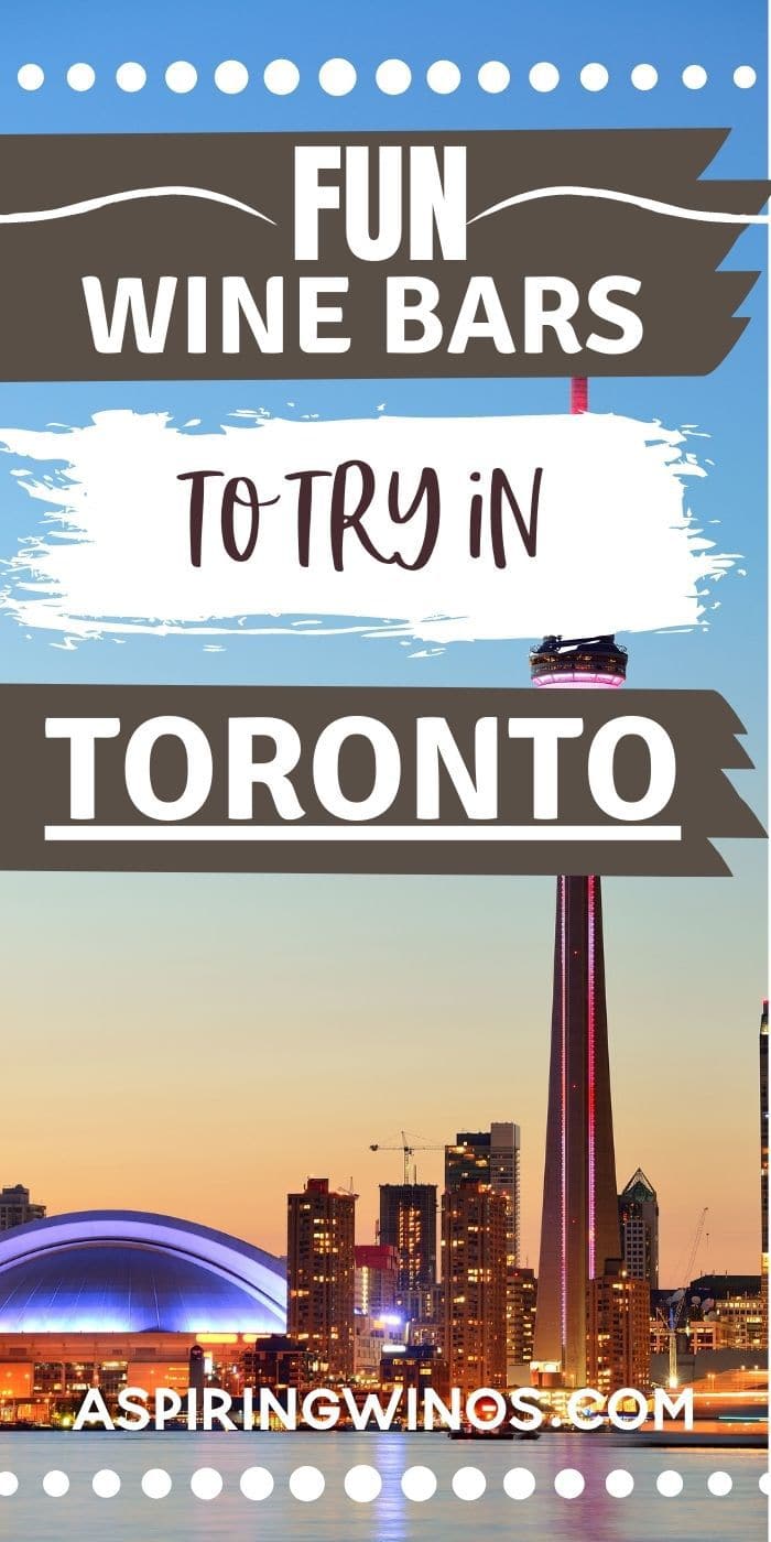 7 Fun Wine Bars to Try in Toronto - Aspiring Winos