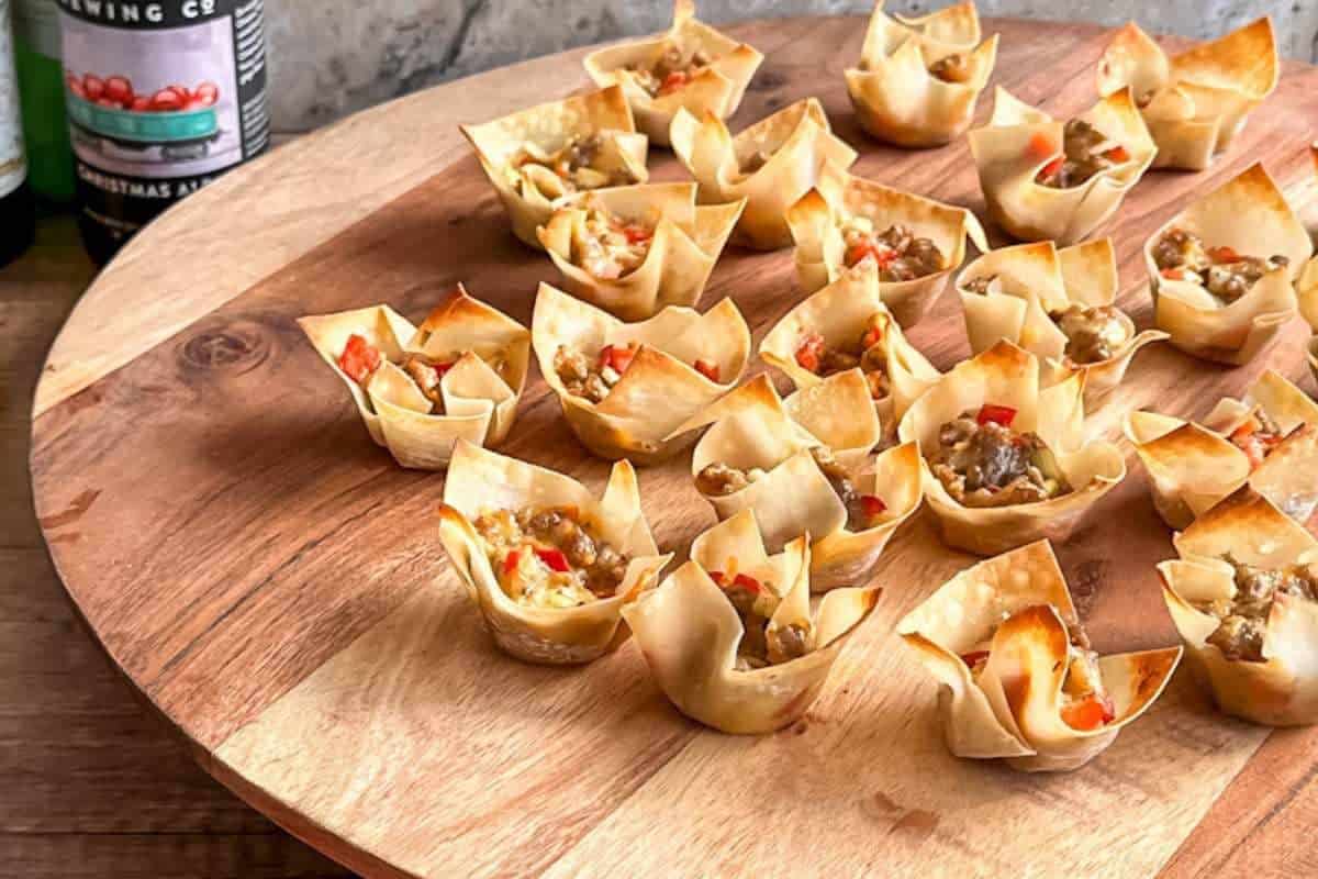 Appetizers Made with Wonton Wrappers For Your Next Wine Tasting ...