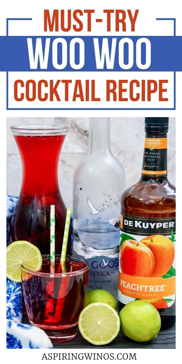 Woo Woo Cocktail - Aspiring Winos