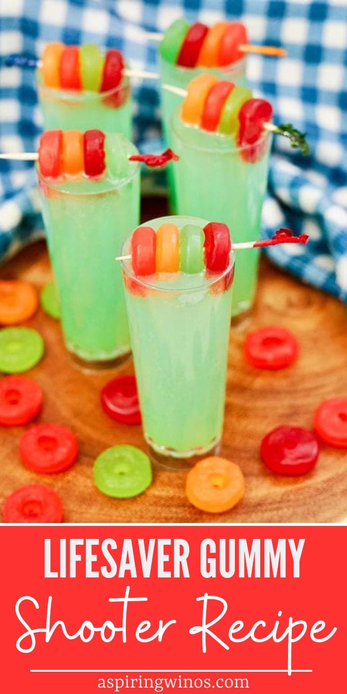 Lifesaver Gummy Shooter Recipe - Aspiring Winos